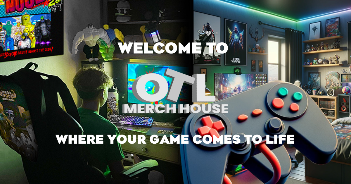 Custom Plushies and Trendy Gaming Apparel – OTL MERCH HOUSE